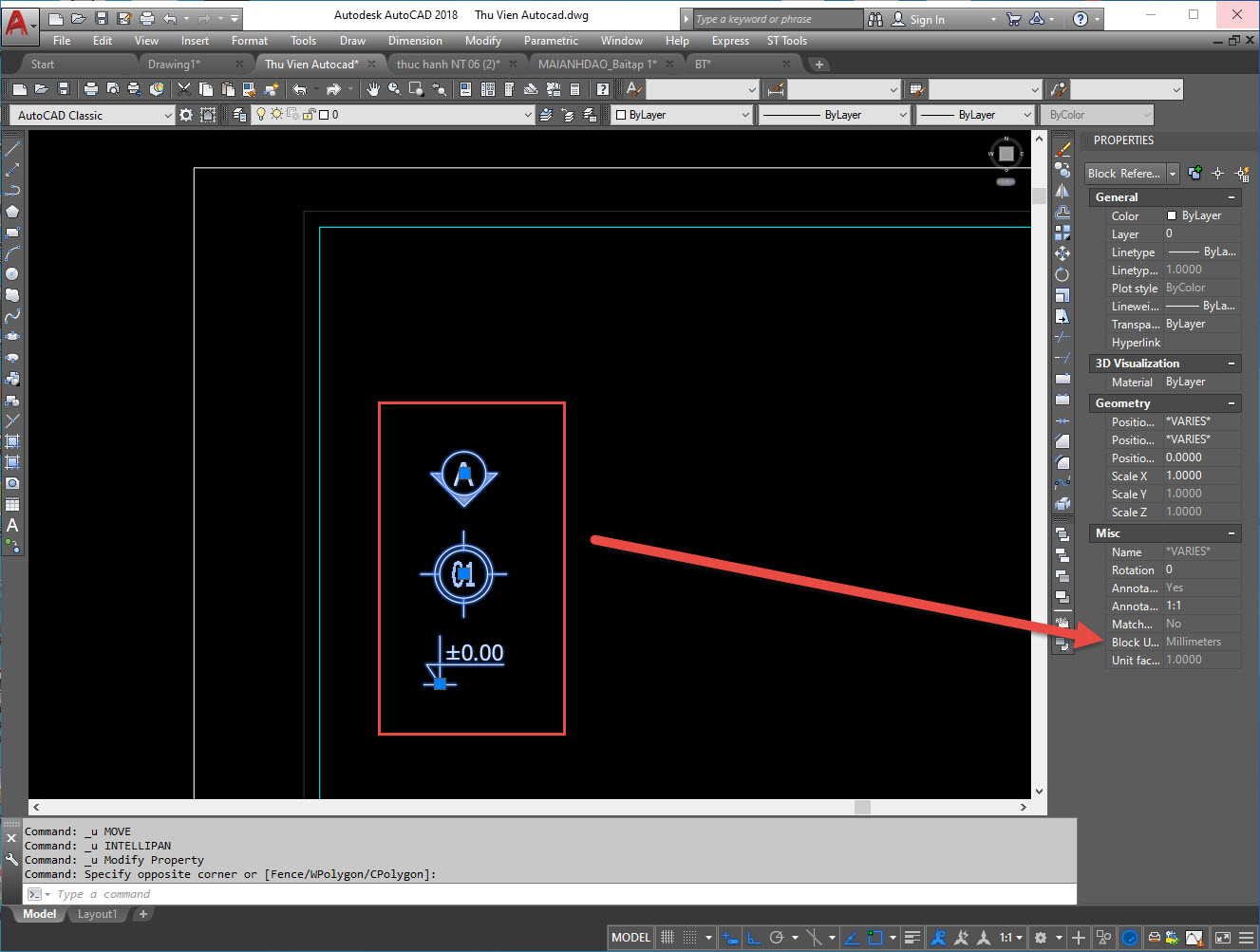 Block Ch a Text Attribute Trong B n V Autocad ISo B n V TRANG H C